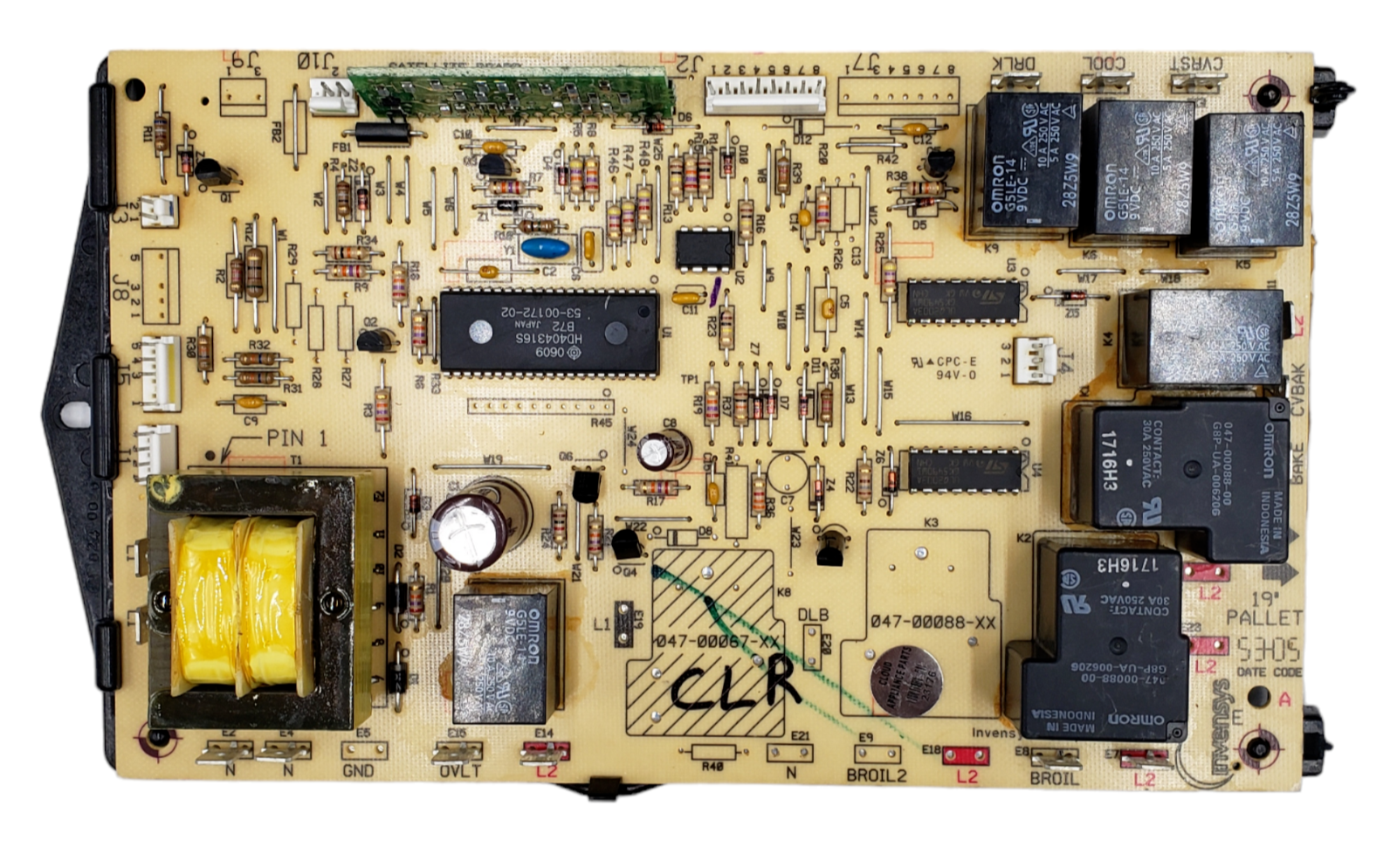 OEM Whirlpool Range Control Board 7428P065-60 *Same Day Ship & 60 Days ...