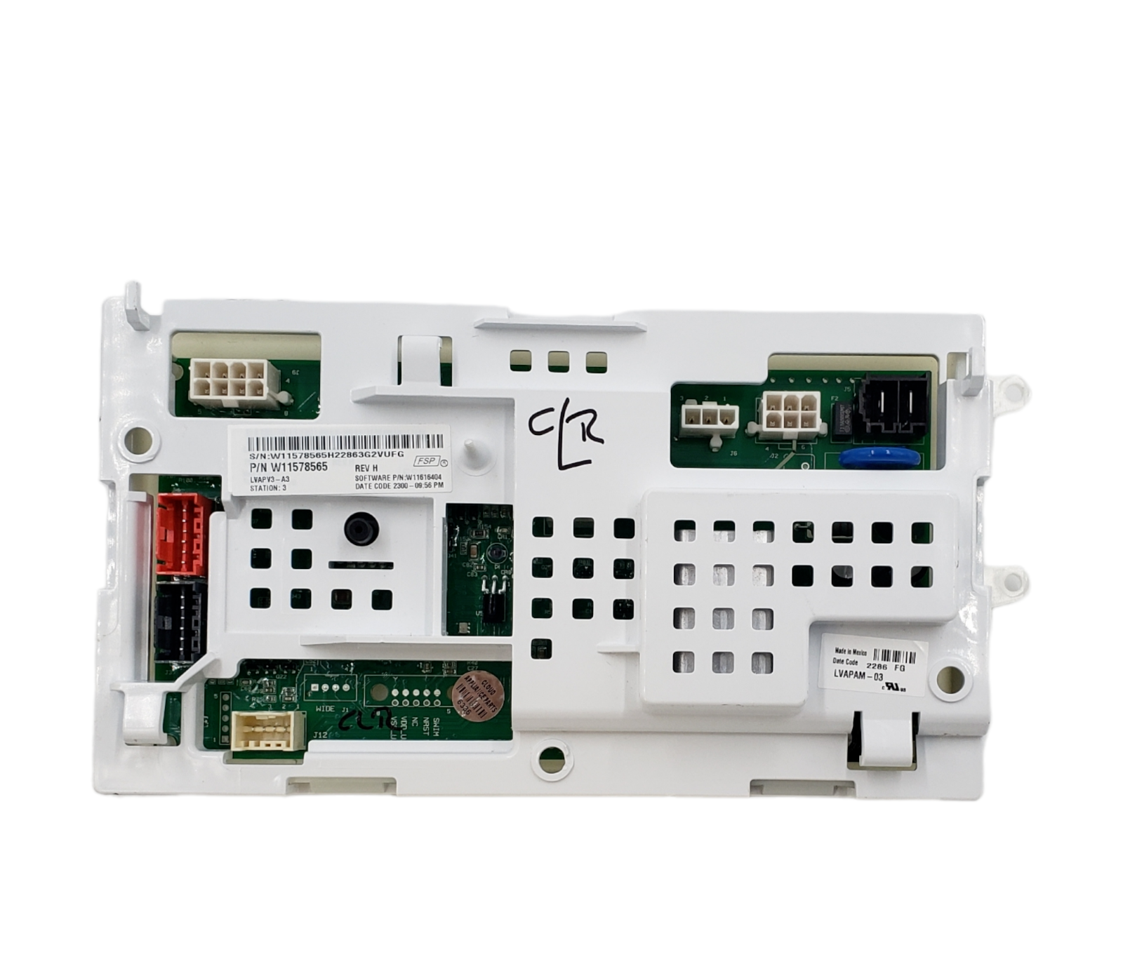 OEM Whirlpool Washer Control Board W11578565 Same Day Ship & 60 Days W ...